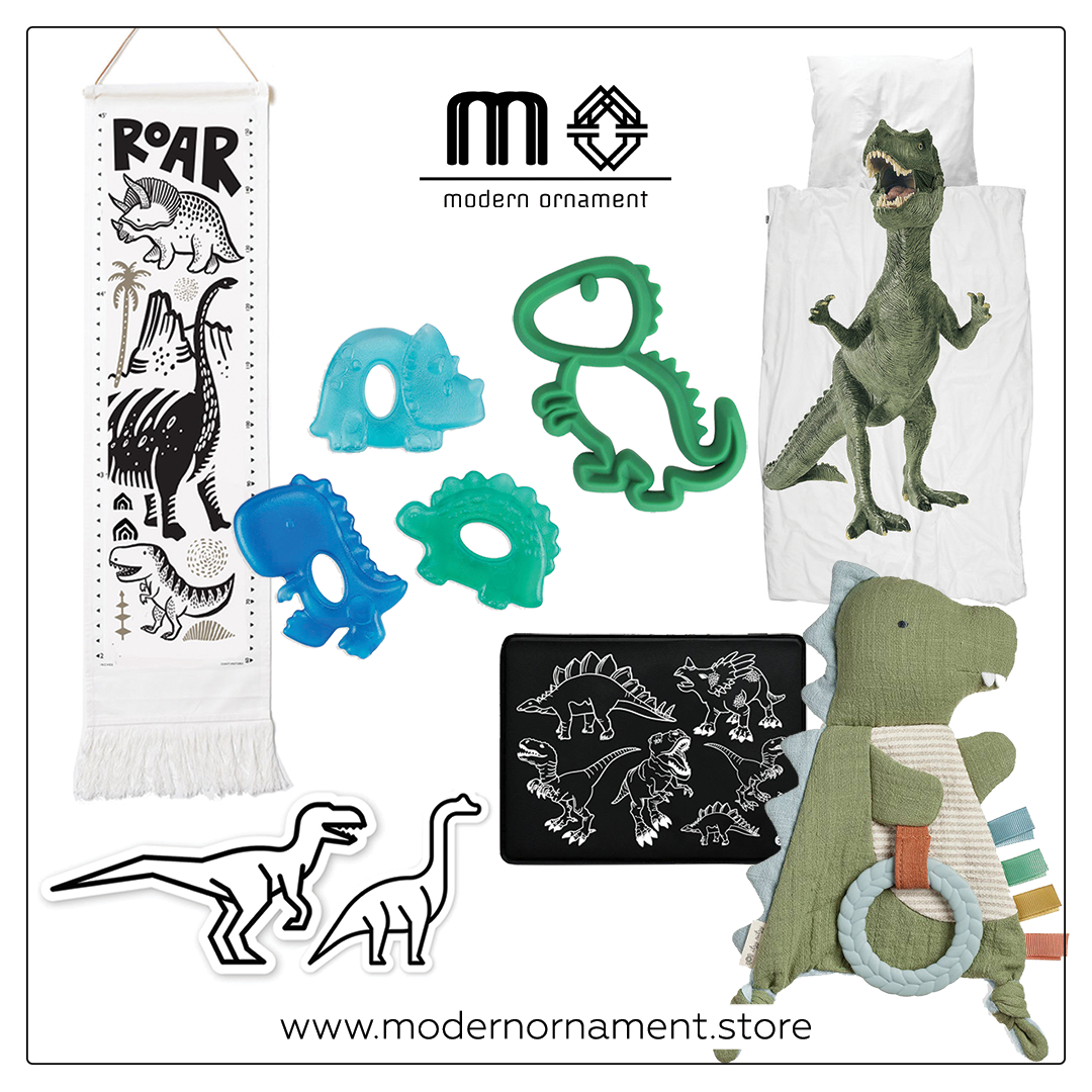 Shop this Look - Dinosaur Kids Collection – Modern Ornament LLC